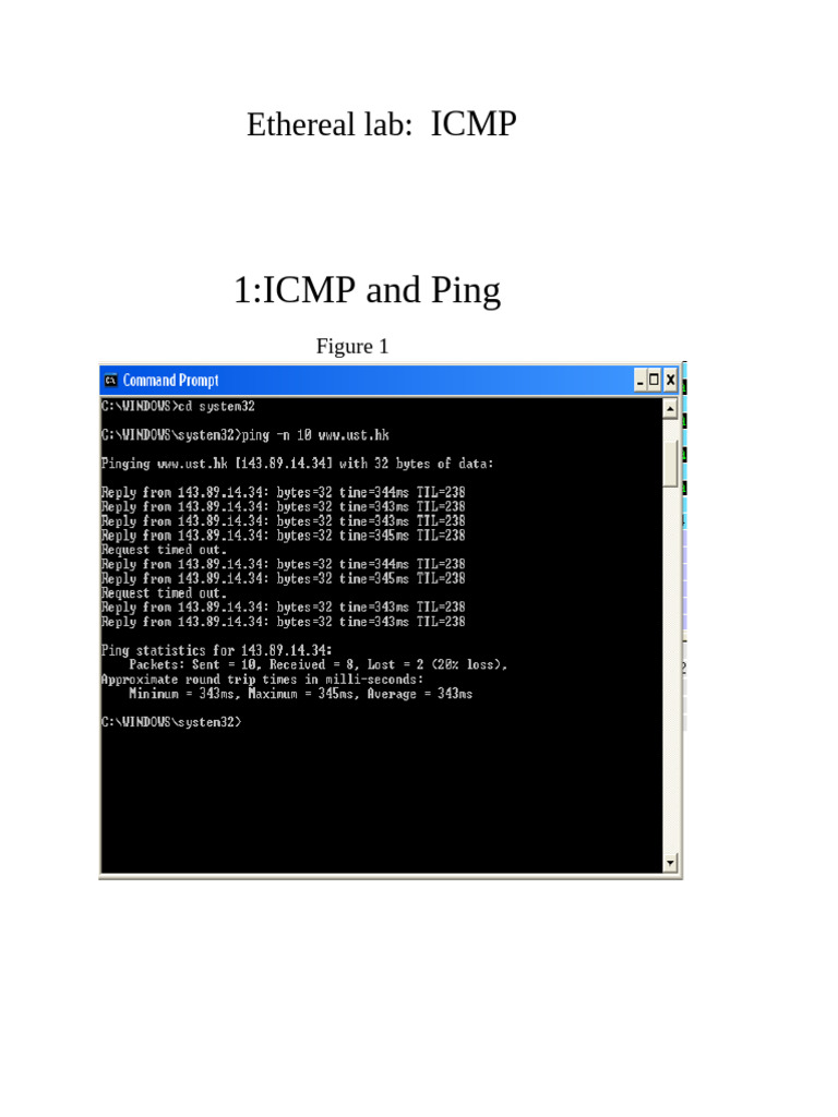 Icmp | PDF | Internet Protocols | Network Architecture