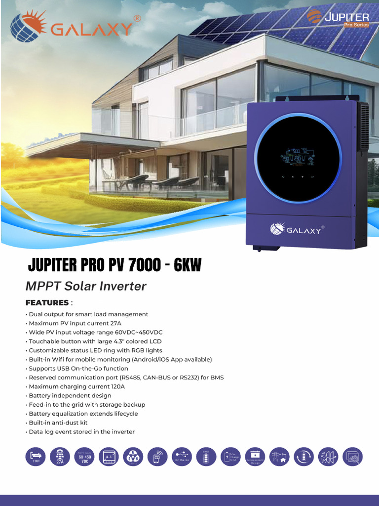 Jupiter Pro Pv 7000 | PDF