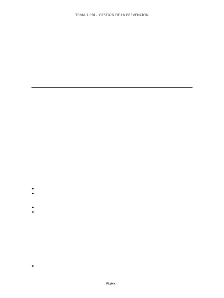 1 PRL-TEMA 1_gestion_prevencion-evaluacion_riesgos | PDF | Riesgo | Evaluación de riesgos