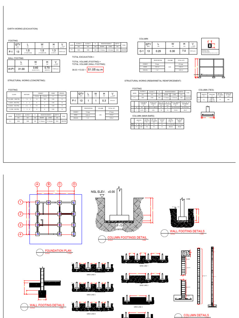 Assignment 3.1 Bill of Quantities (2) | PDF | Materials | Structural Engineering