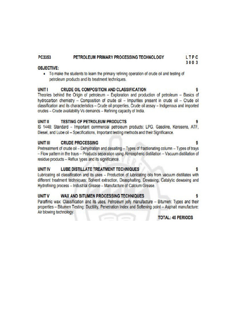 PPPT Study Material | PDF | Petroleum | Oil Refinery