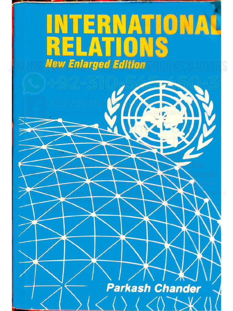 IR by Parkash Chander | PDF