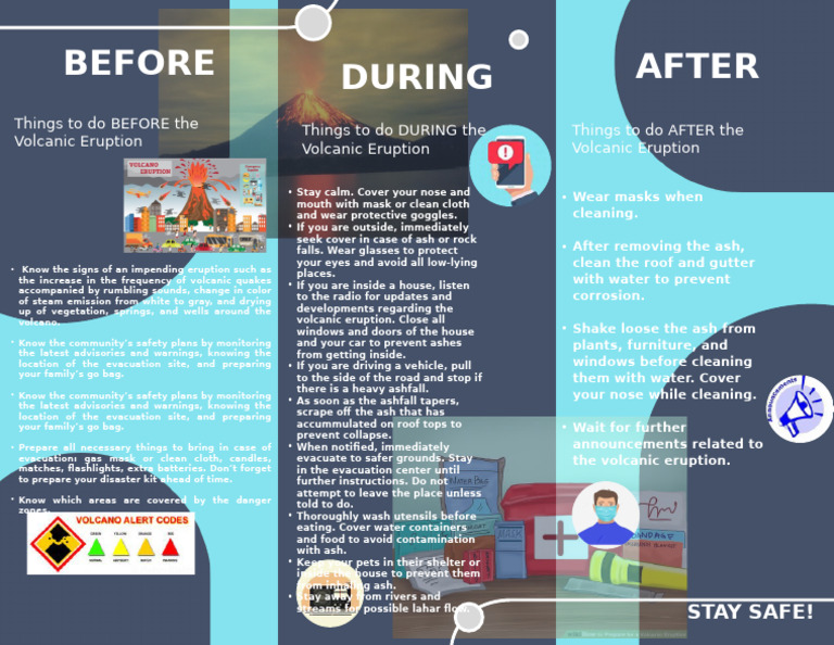 Brown Creative World City Tour Trifold Brochure | PDF | Volcanic Ash ...