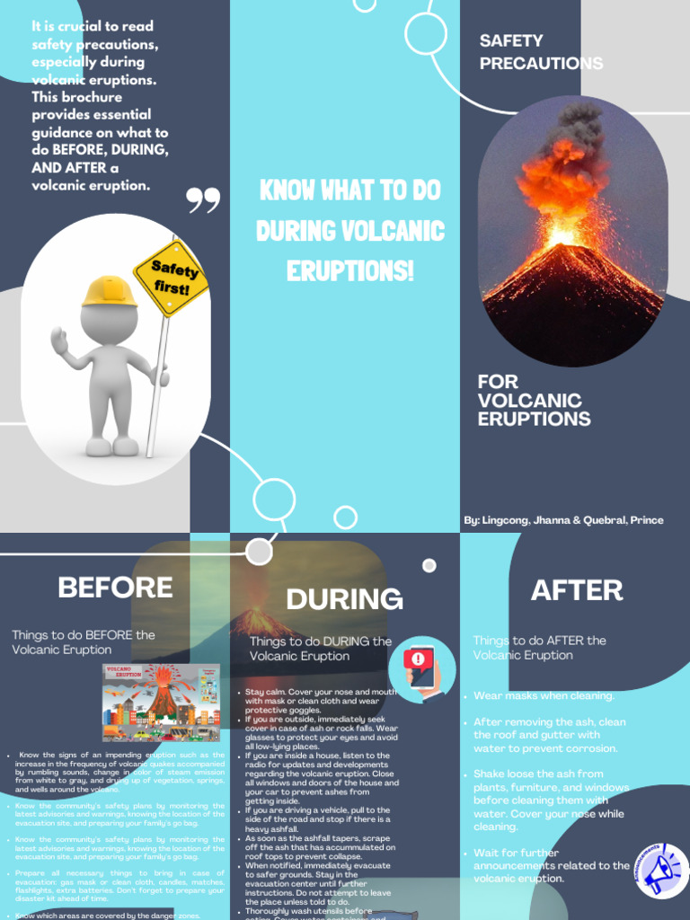 Brown Creative World City Tour Trifold Brochure 1 | PDF | Volcanic Ash ...