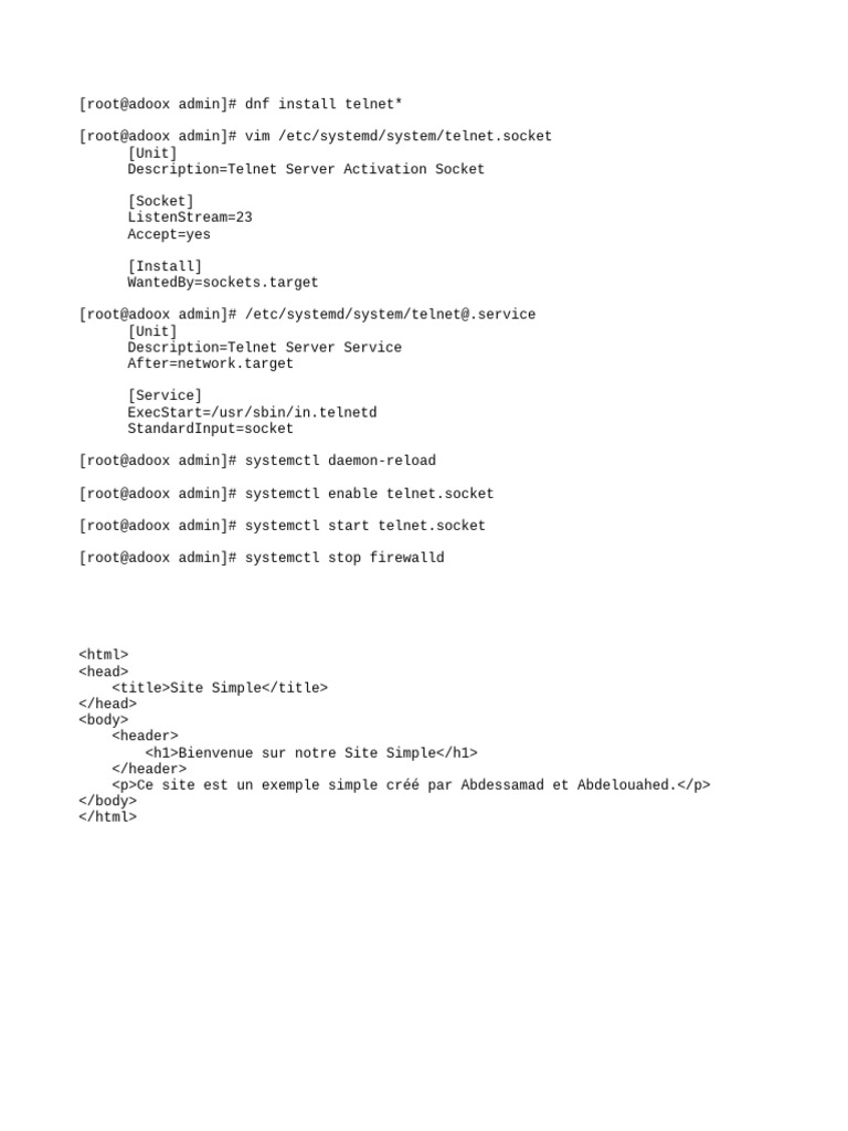 Setting Up Telnet Server on Ubuntu | PDF