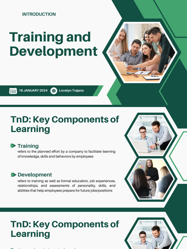 Introduction To Training & Development | PDF