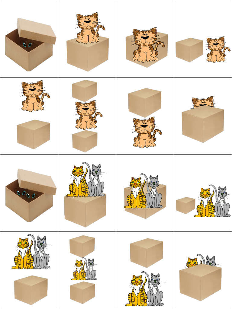 Card Game Prepositions of Place 109685 | PDF