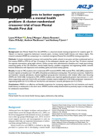 The Mental Health First Aid Connect Learner Guide | PDF | Learning ...