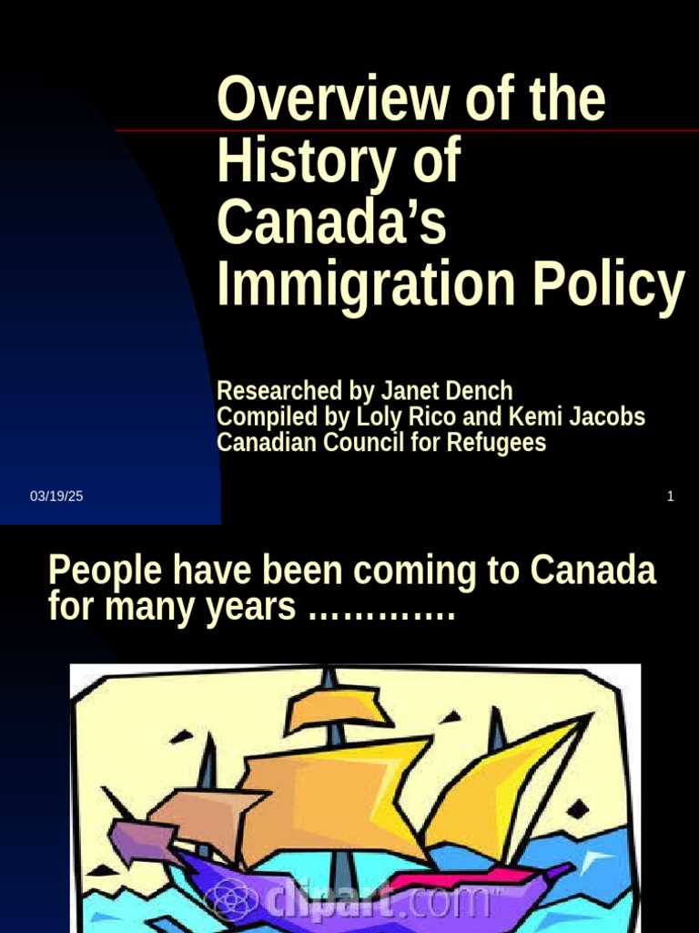 Overview of Canadas Immigration Policy | PDF | Naturalization | Immigration