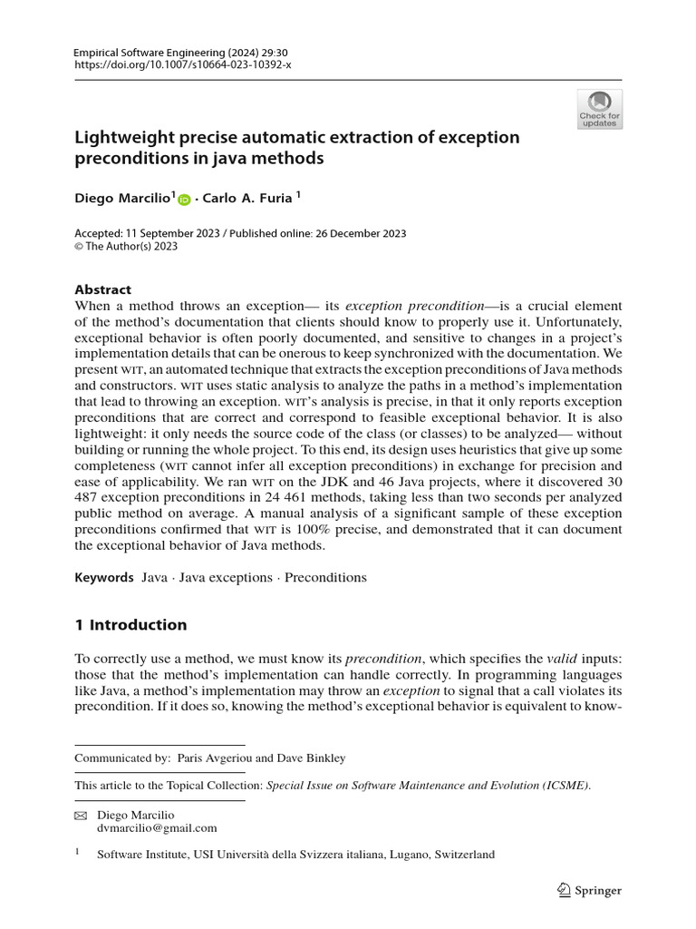 s10664-023-10392-x | PDF | Parameter (Computer Programming) | Computer ...