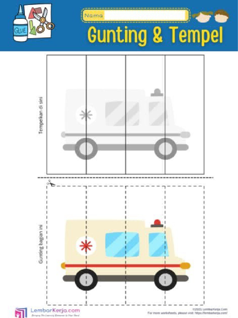 Scissors Worksheet | PDF