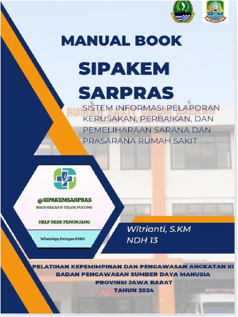 Manual Book Sistem Pelaporan Kerusakan Perbaikan Sarpras | PDF