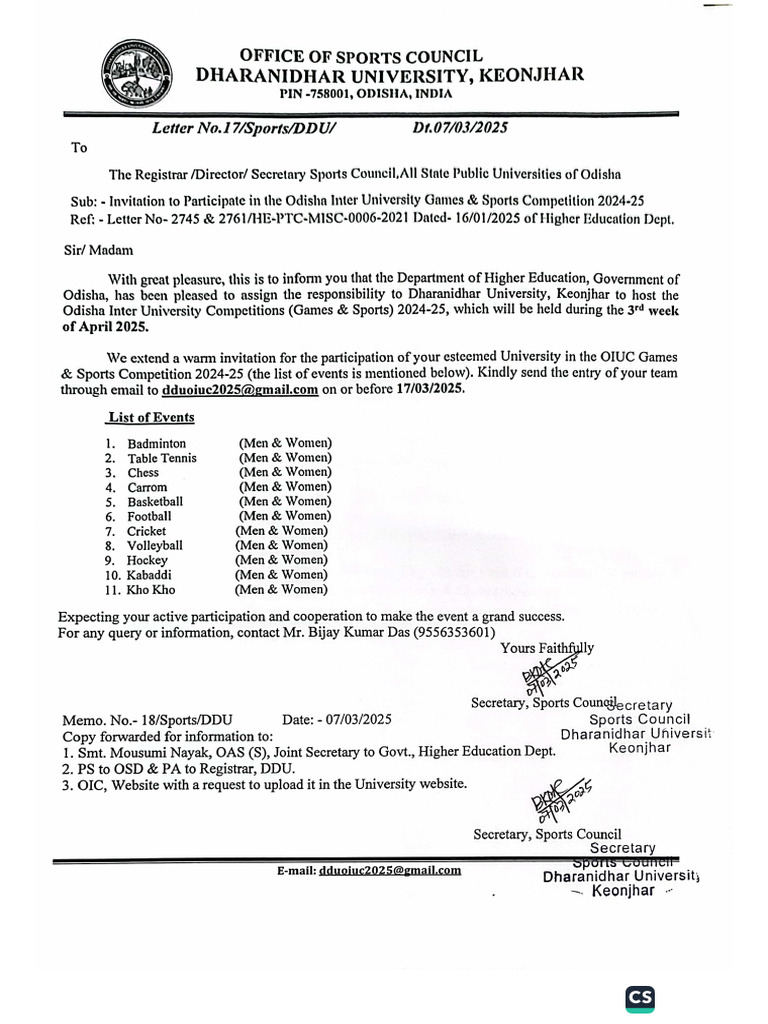 Games and Sports Invitation DDU | PDF