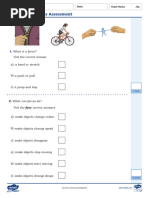 Science Force and Friction Grade 5 | PDF | Force | Inertia