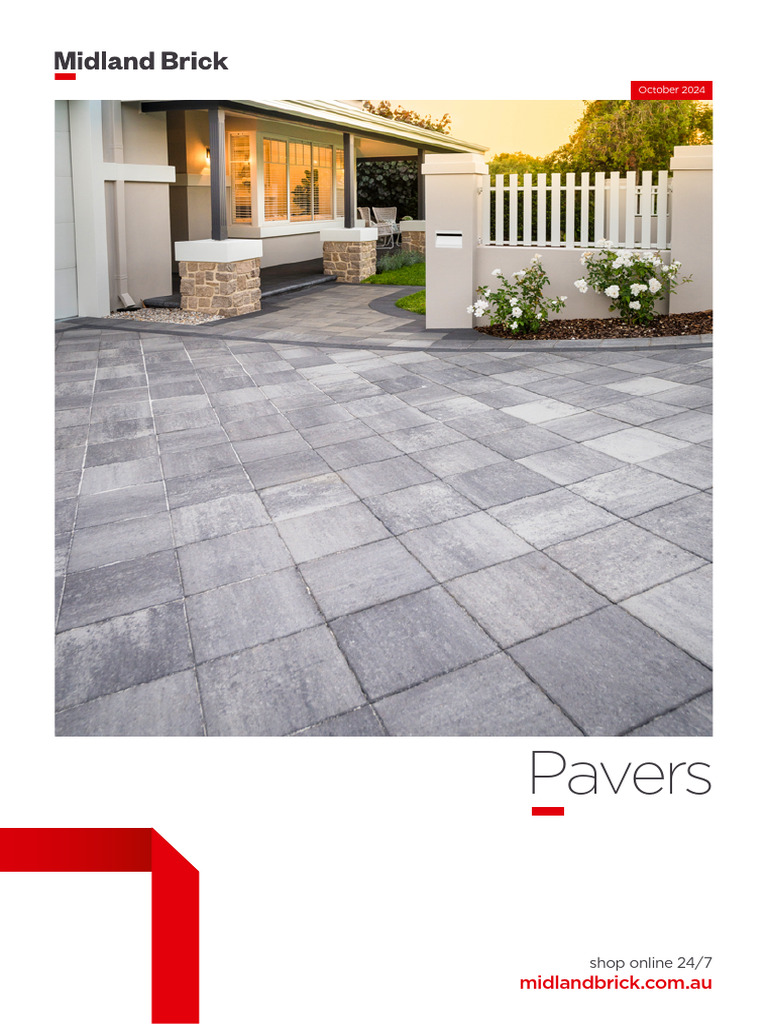 Midland Brick Paving Guide 2024 | PDF | Building Materials