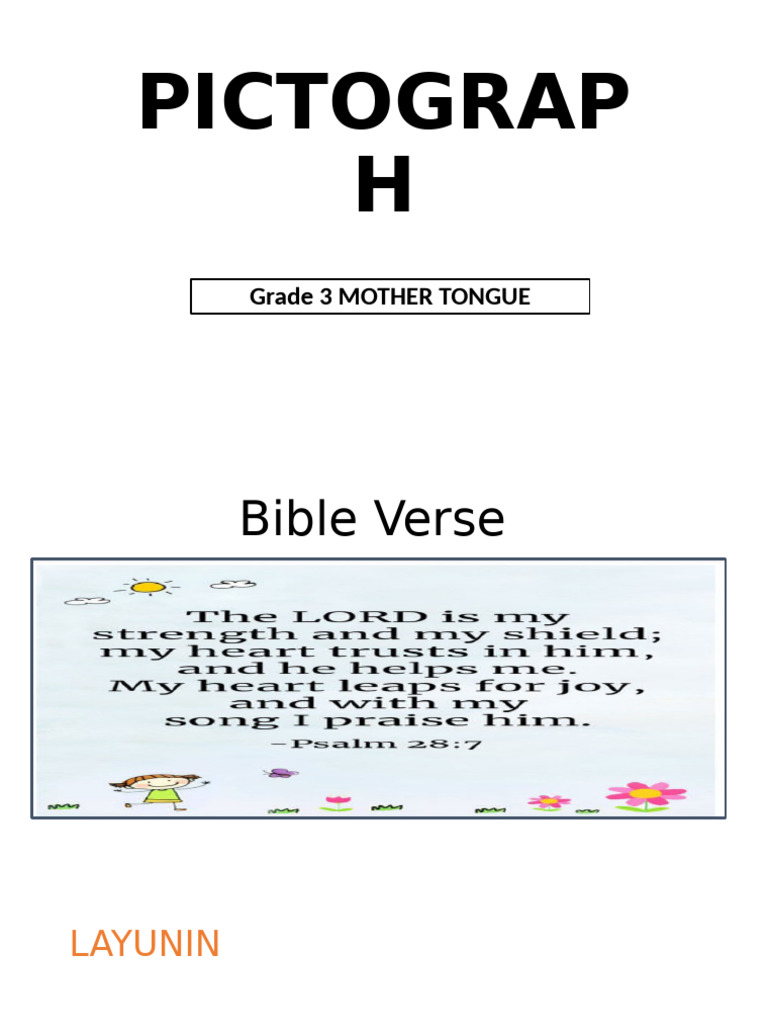 MOTHER_TONGUE_3_Q3W3_pictograph | PDF