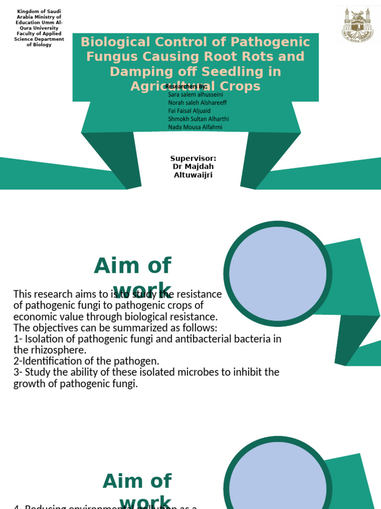 Biological Control of Root Rot Fungi | PDF | Fungus | Antimicrobial ...