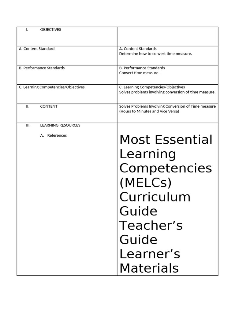 Grade3LP1 | PDF | Curriculum | Teachers