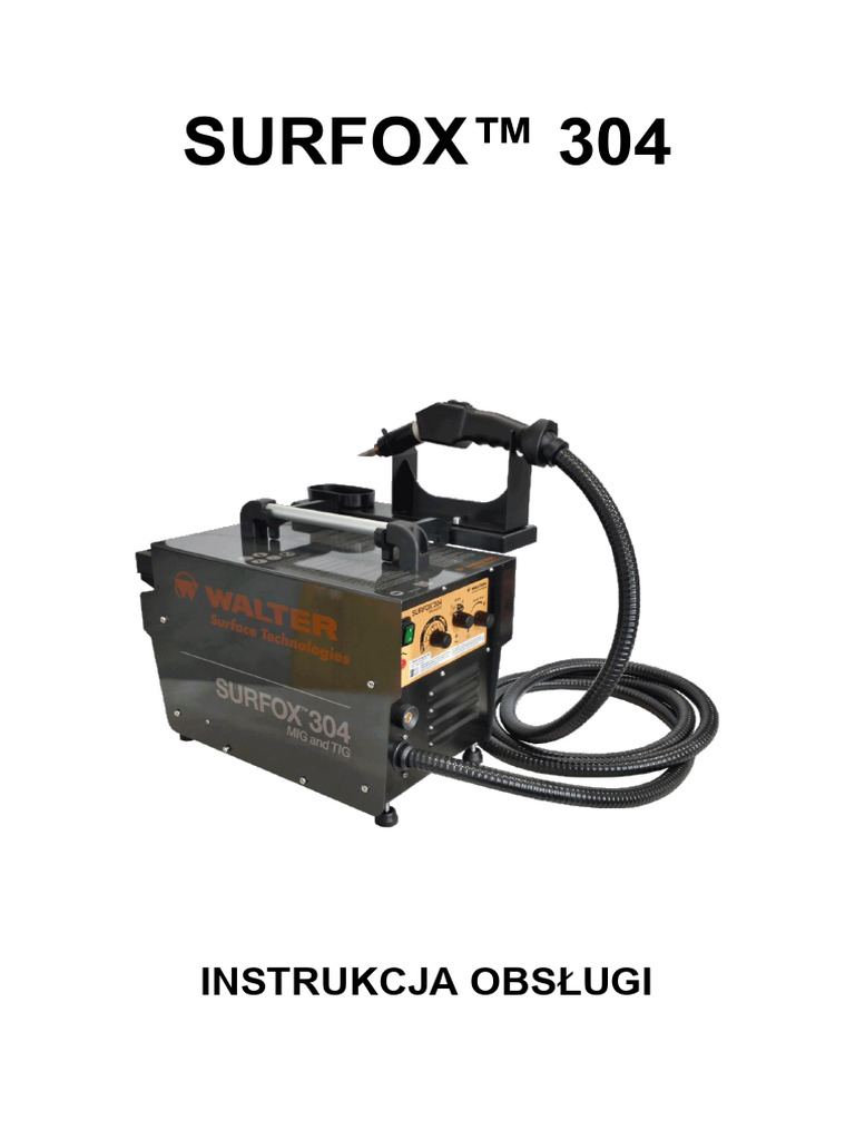Instrukcja Obsługi Surfox 304 | PDF