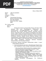 Surat Pelaporan Pak Bejo | PDF