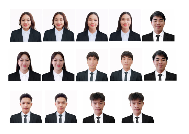 Work Immersion Id Pictures 2 | PDF