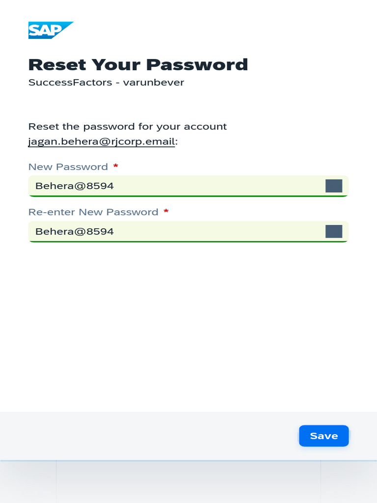 Reset Your Password | PDF