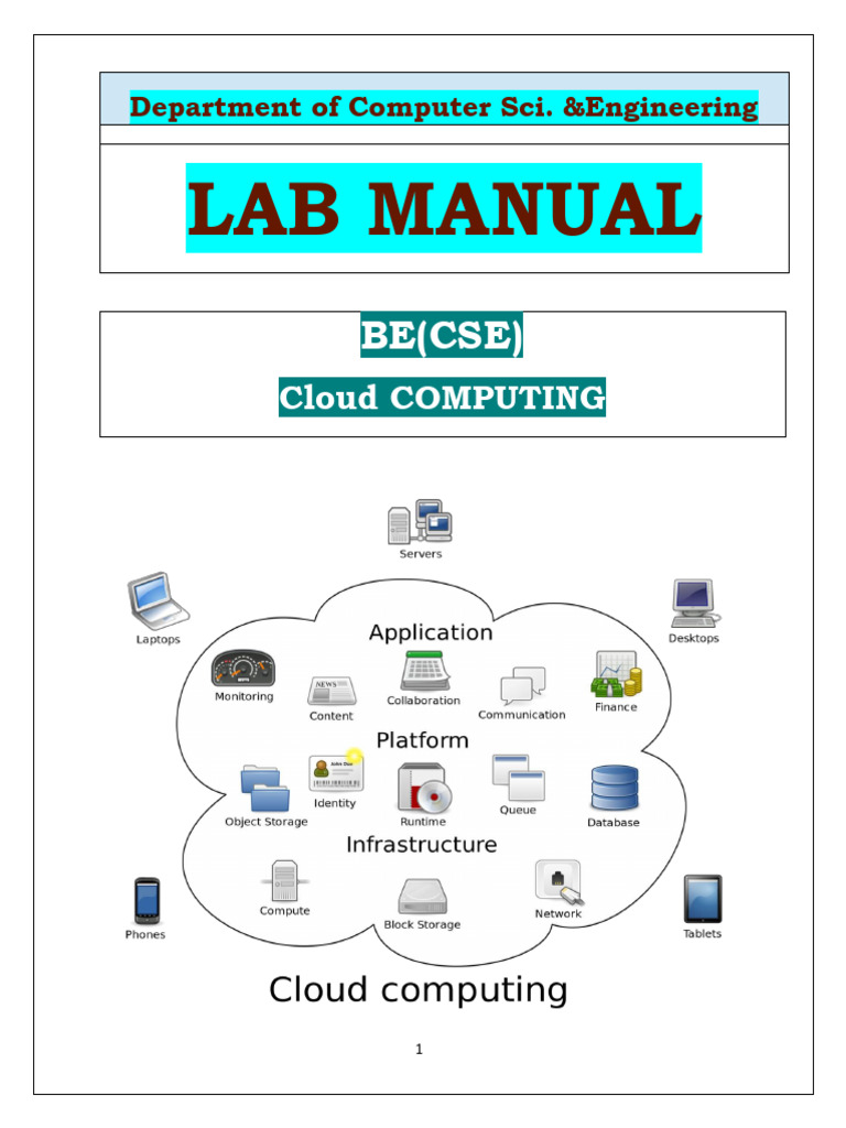 Cloud-Computing-BE-PART-I | PDF | Cloud Computing | Virtual Machine