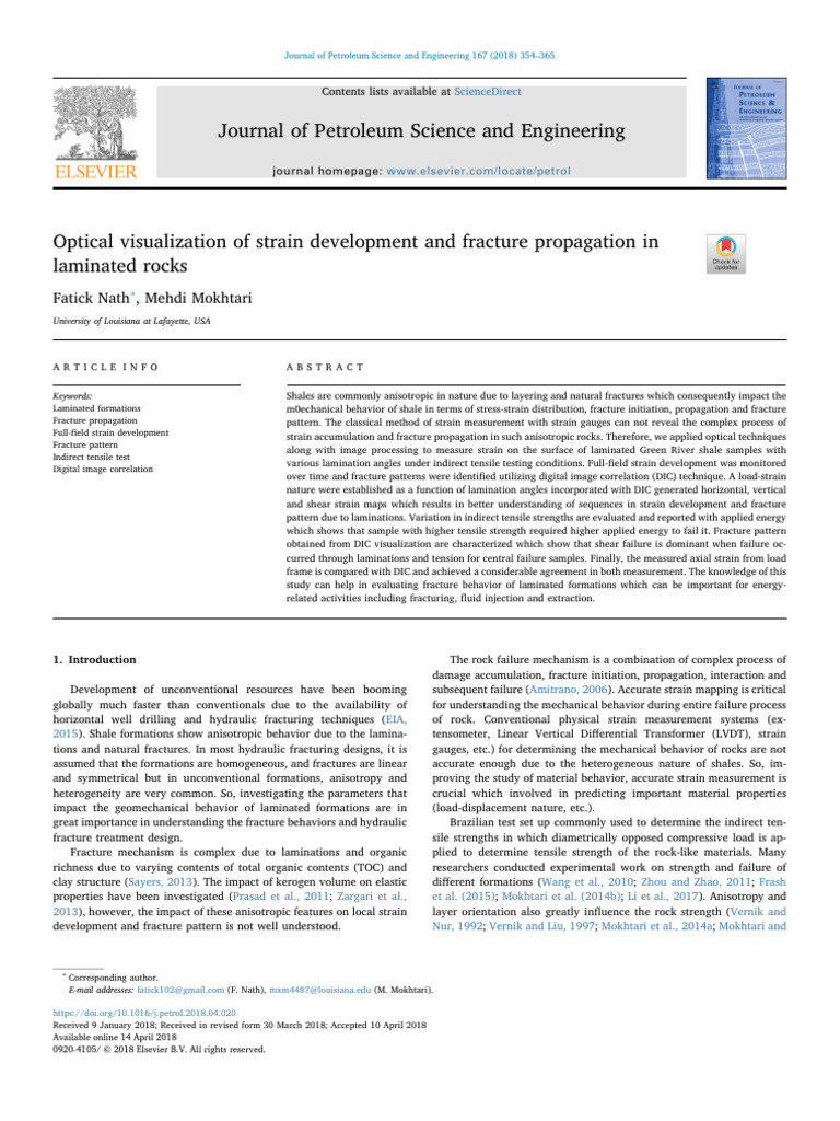 Fractures and Deformation Modes Using DIC | PDF | Fracture ...