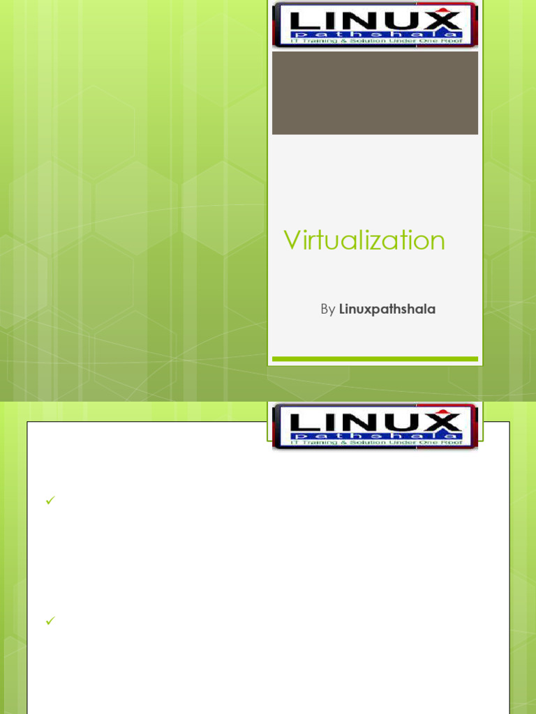 Virtualization | PDF