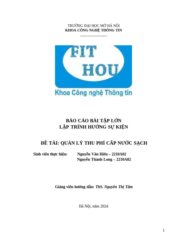Lap Trinh Huong Su Kien Nope | PDF
