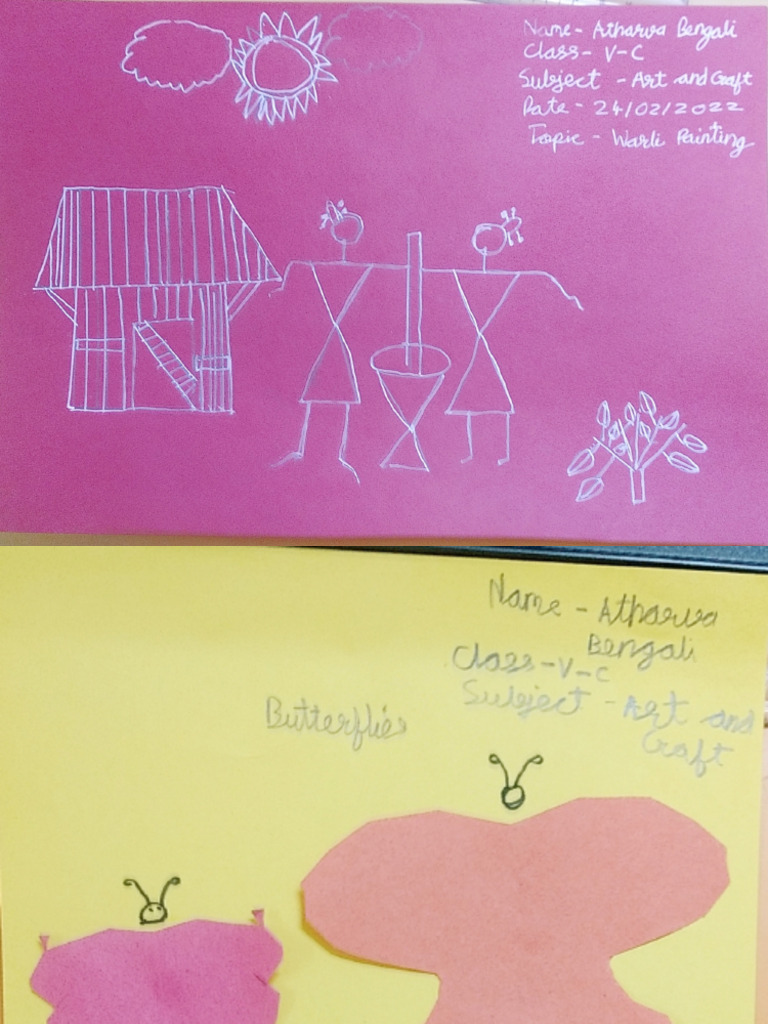 Atharva-Bengali - Class-V-C - Art and Craft - MLV4 - 2022 | PDF