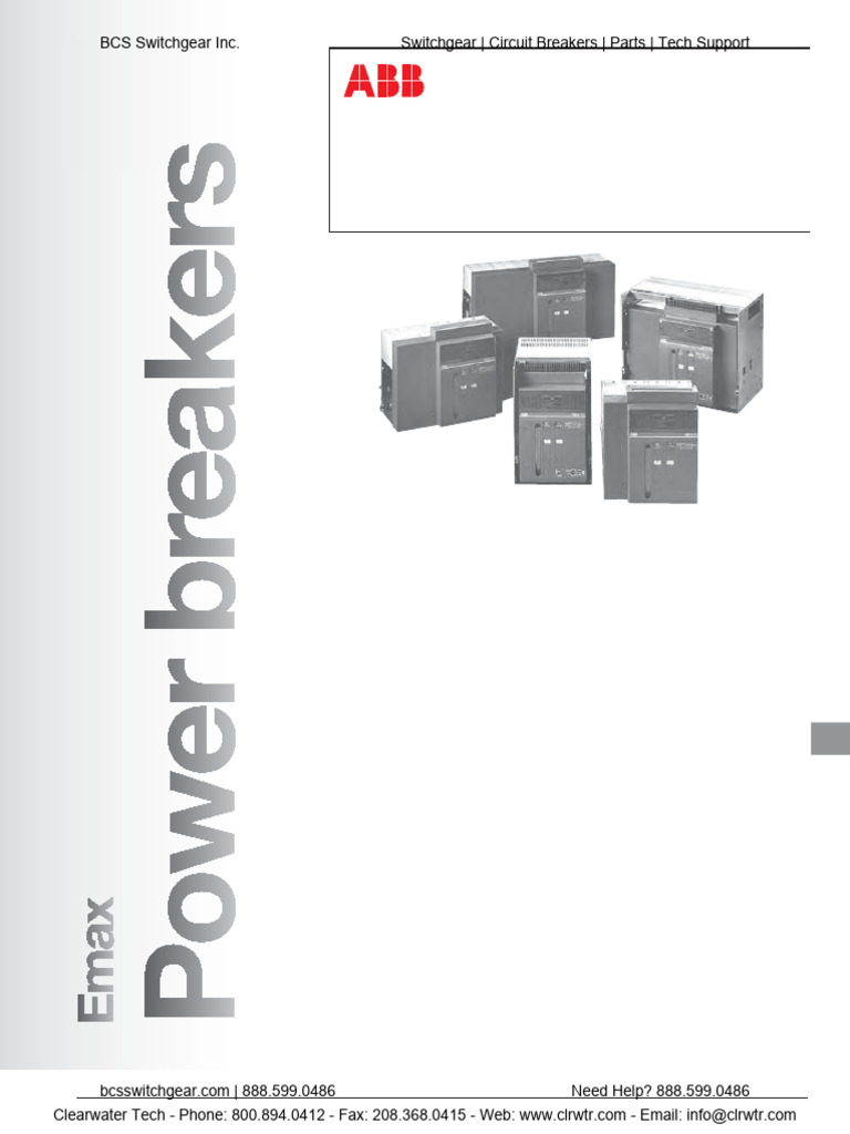 Circuit Breaker - ABB | PDF | Electronics | Electromagnetism