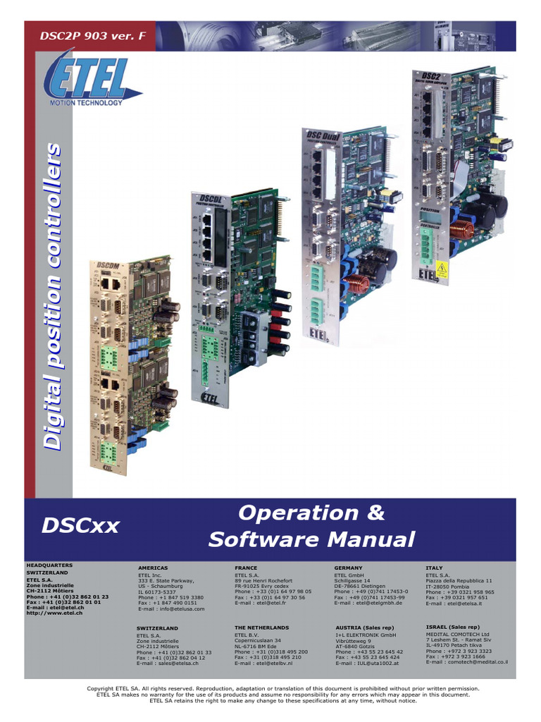DSC - Series Software Manual | PDF | Computer Engineering | Computing