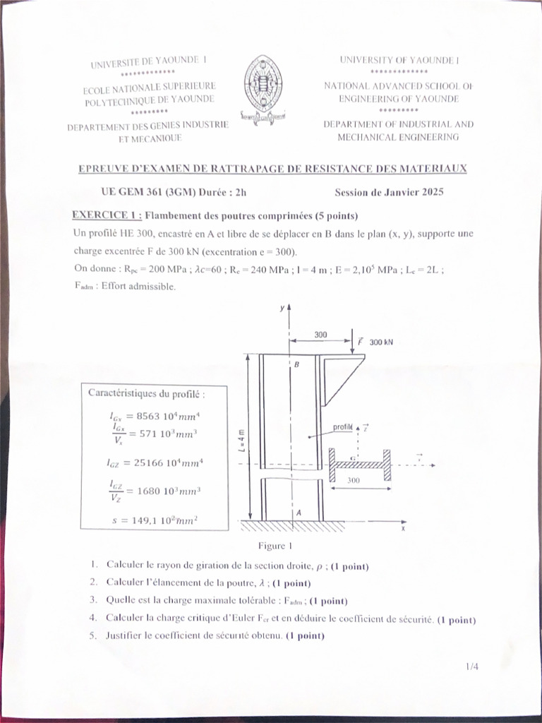 Rattrapage de RDM 2025 | PDF