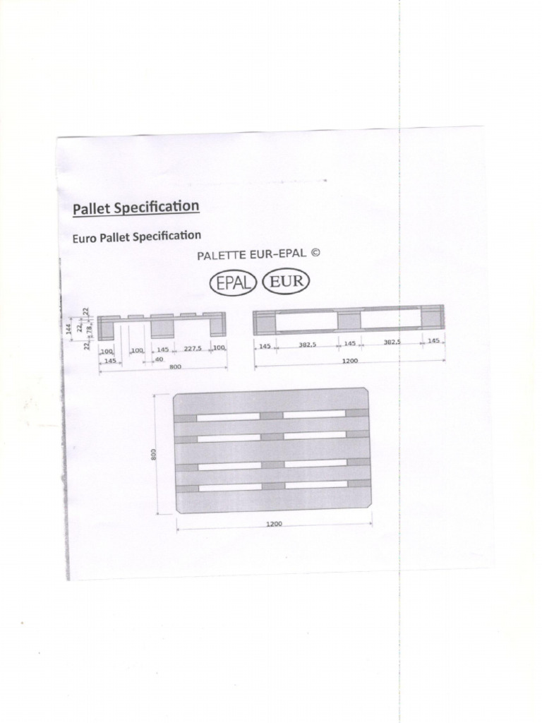 Pallet Specification | PDF