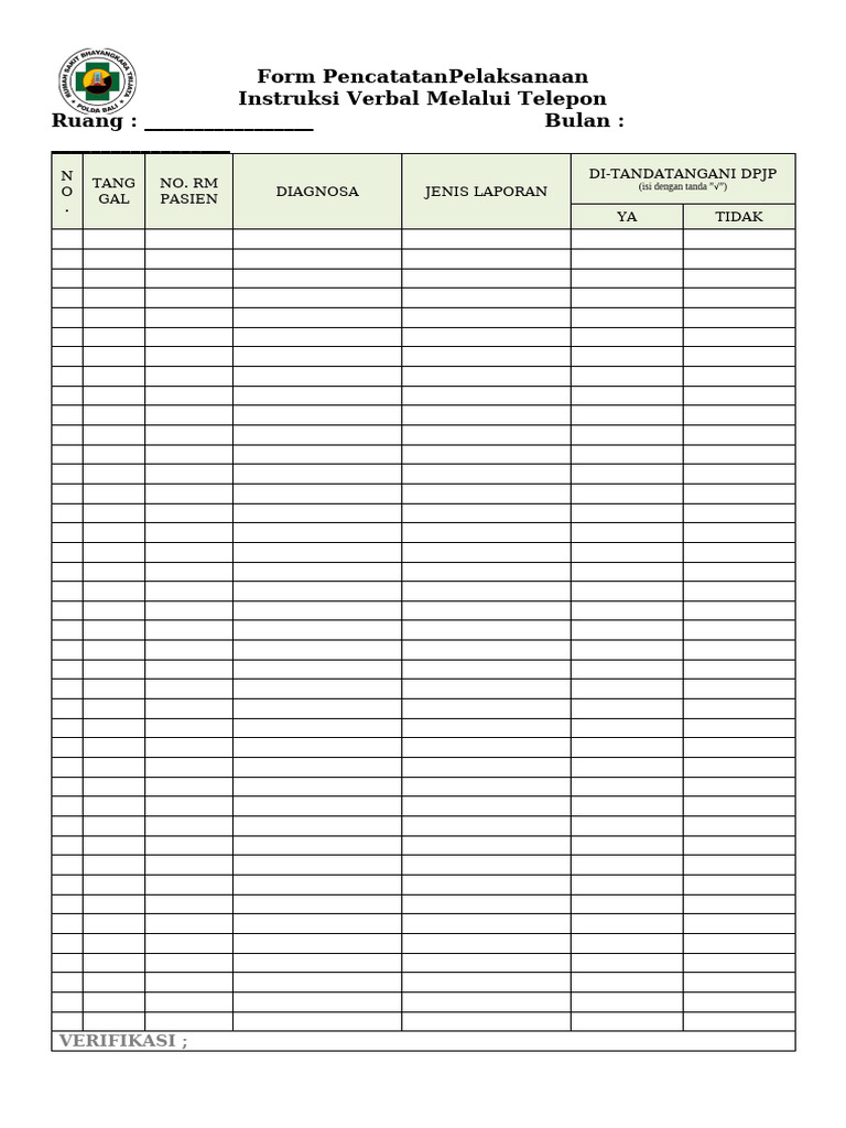 Formulir SKP 2 (Pelaporan Verbal) | PDF