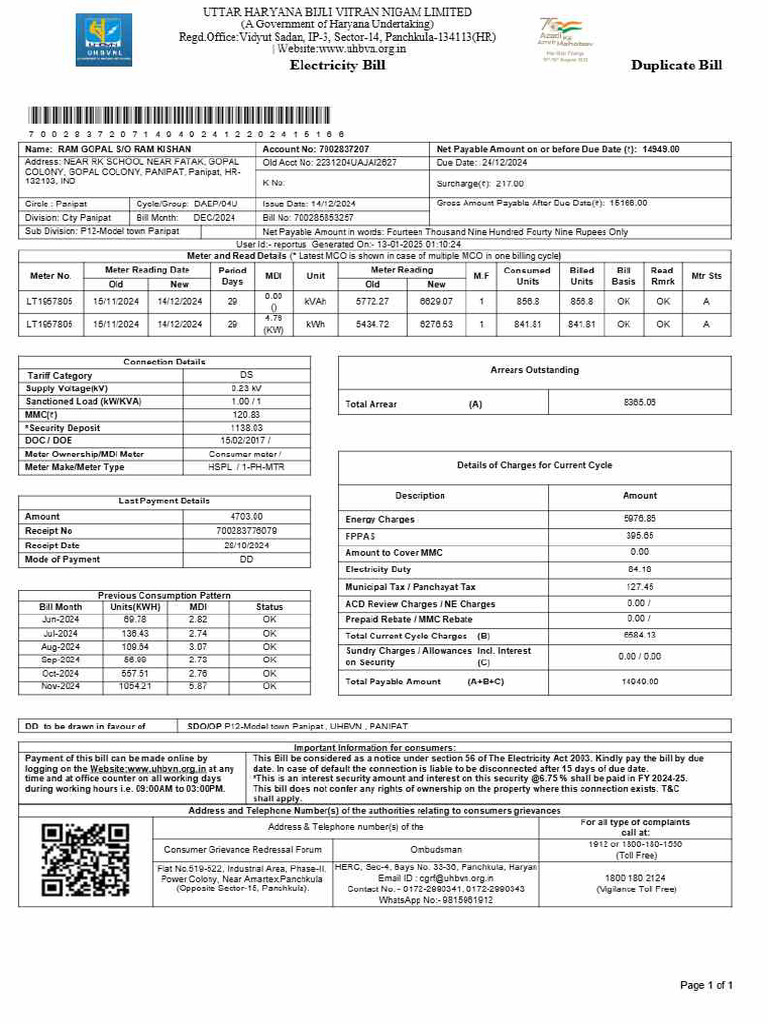 Electricity Ram Gopal | PDF