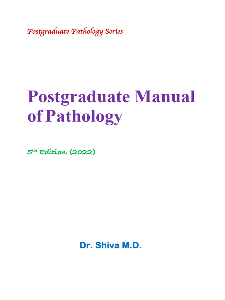 PG Manual of Pathology 5ed 2022 | PDF | Wound Healing | Inflammation