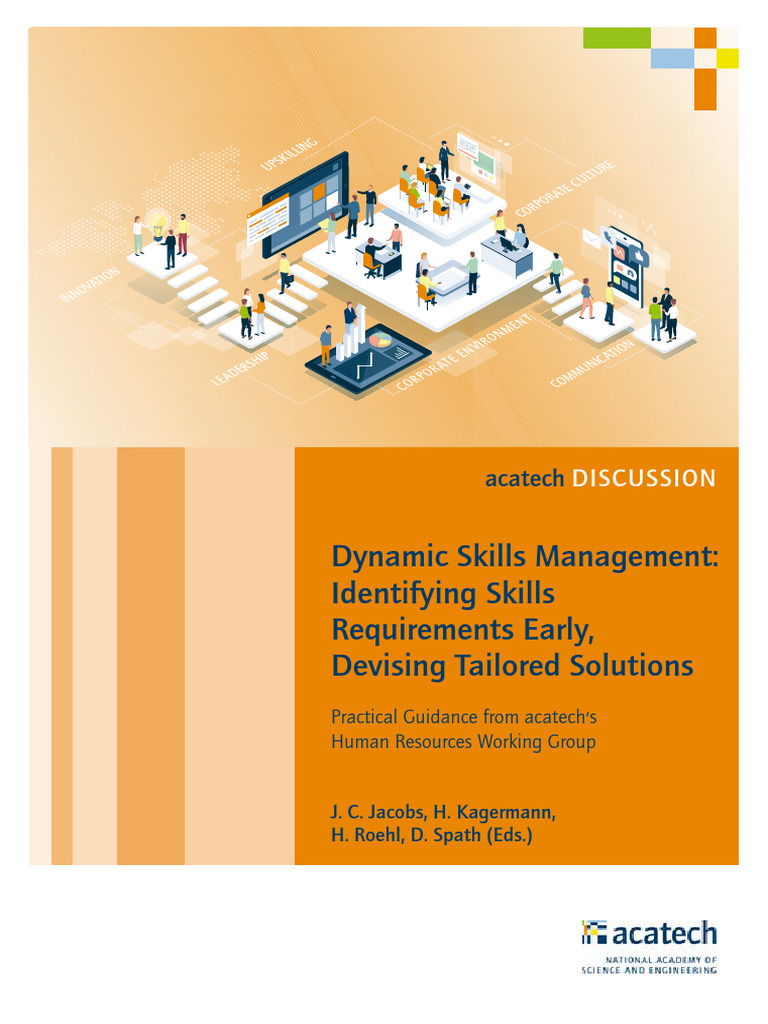 Dynamic Skills Management Identifying Skills Requirements Early ...