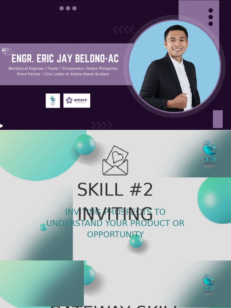 TRAINING Skill No.2 Inviting | PDF