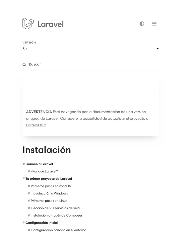 LARAVEL8 - INSTALACION | PDF