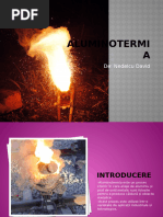 Ene Roxana 8B - Aluminotermia - Aplicații Practice | PDF