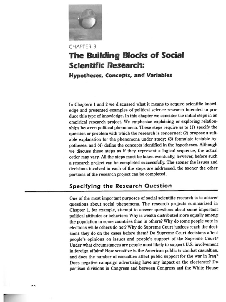 Political Science Research Methods | PDF