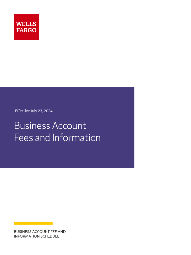 information-schedule | PDF | Overdraft | Transaction Account