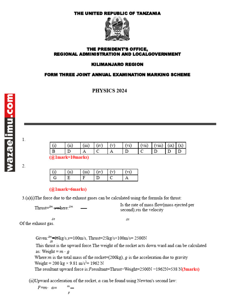 Phy 1 F3 MS | PDF | Weight | Mirror