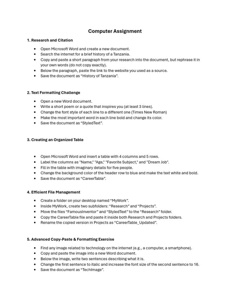 Computer Assignment3 | PDF