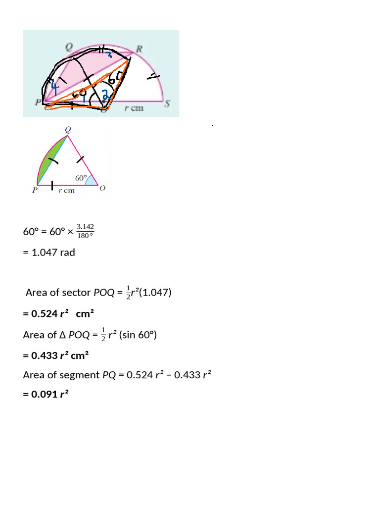 Question 7 - Circular Measure | PDF