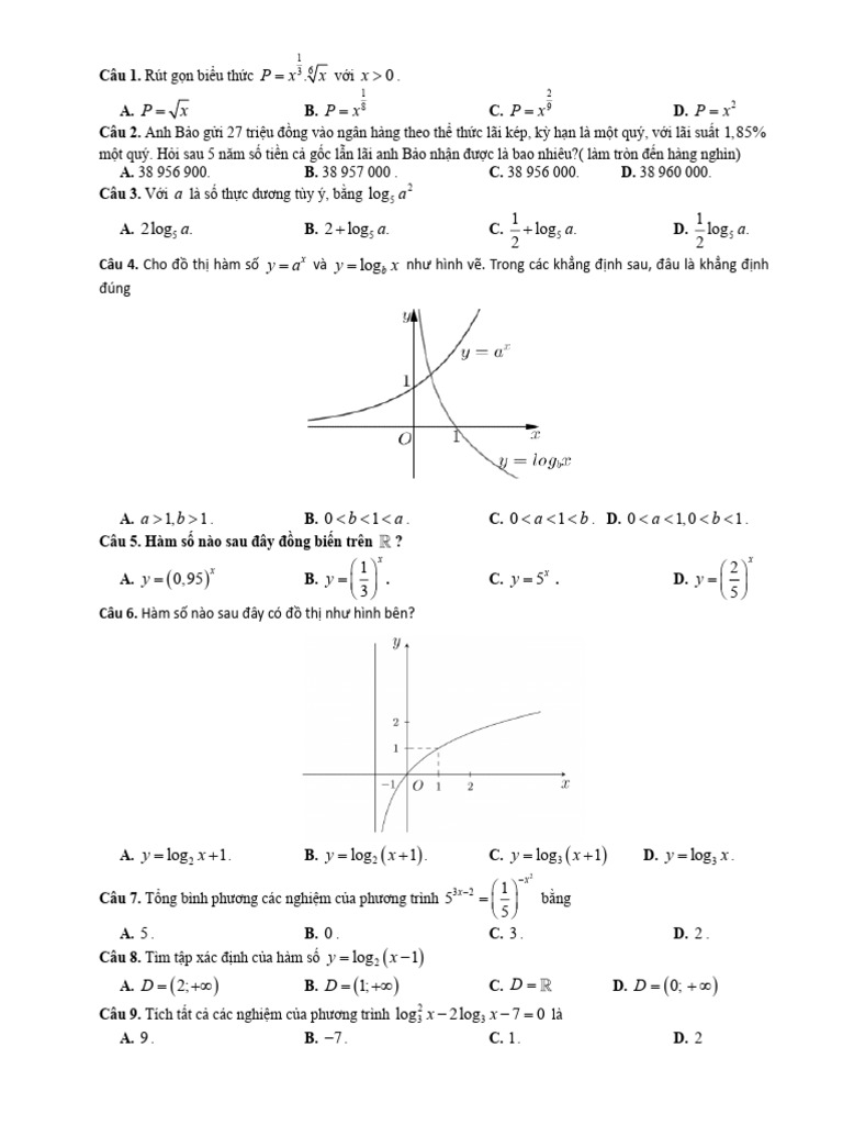 BTVN Toán 11 Ngày 26 Tháng 2 | PDF