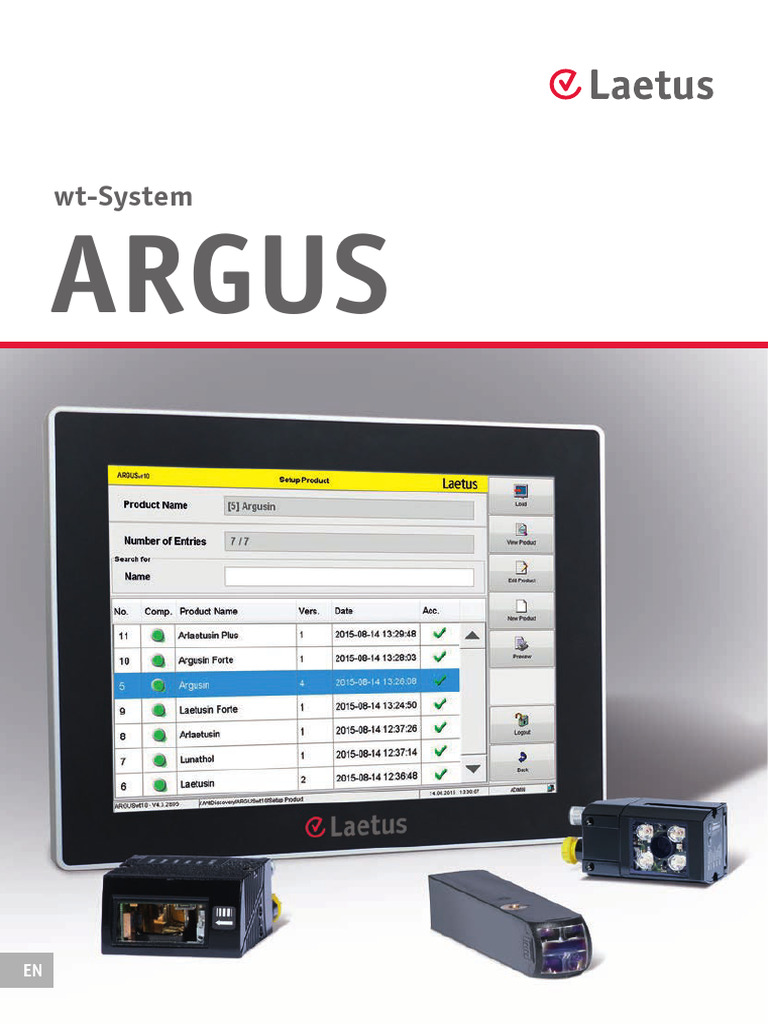 ARGUS-wt-control system-brochure-EN | PDF | Access Control | Server ...