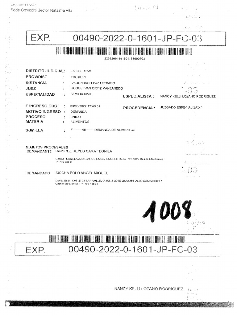 Expediente Reducido | PDF